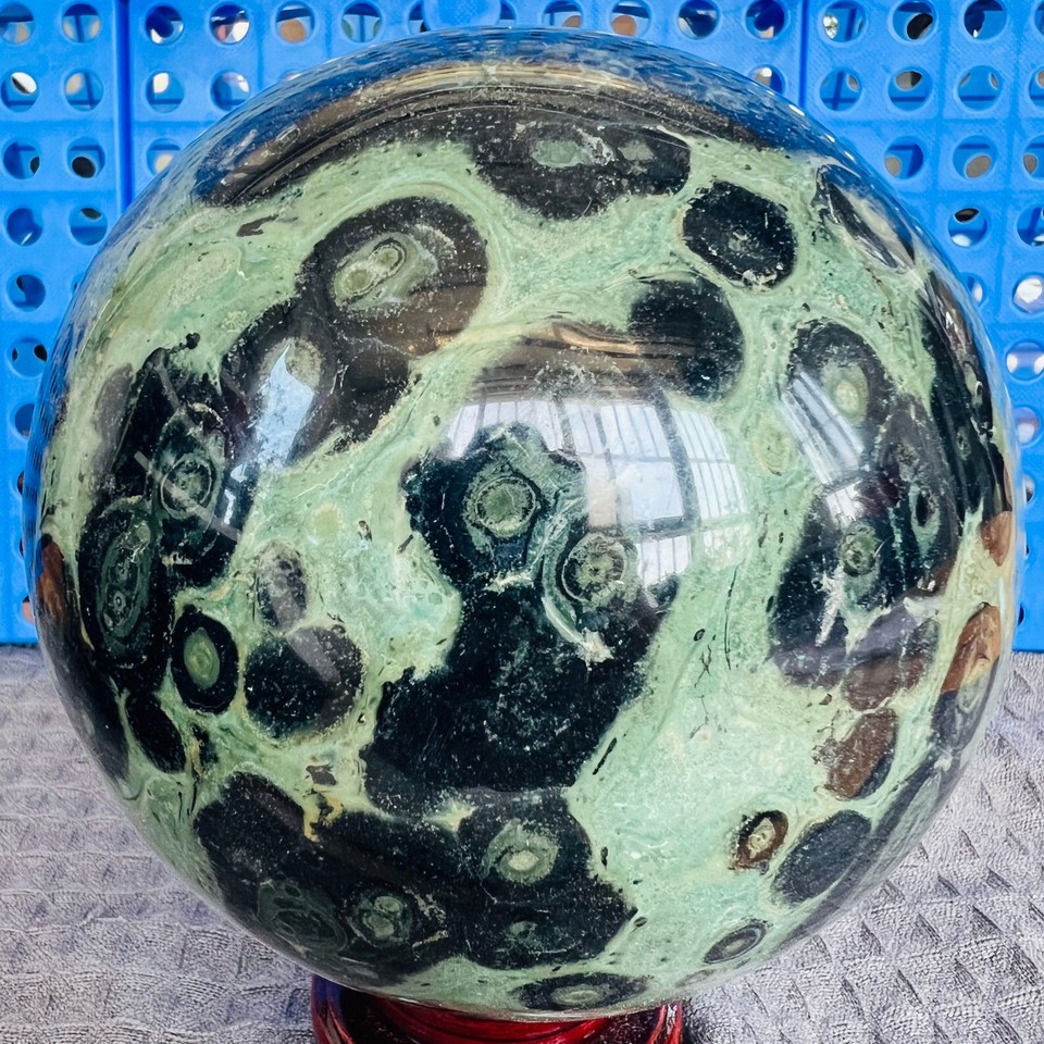 Natural Kabamba Jasper Crystal Sphere Kambaba Rock Agate Mineral Reiki ...