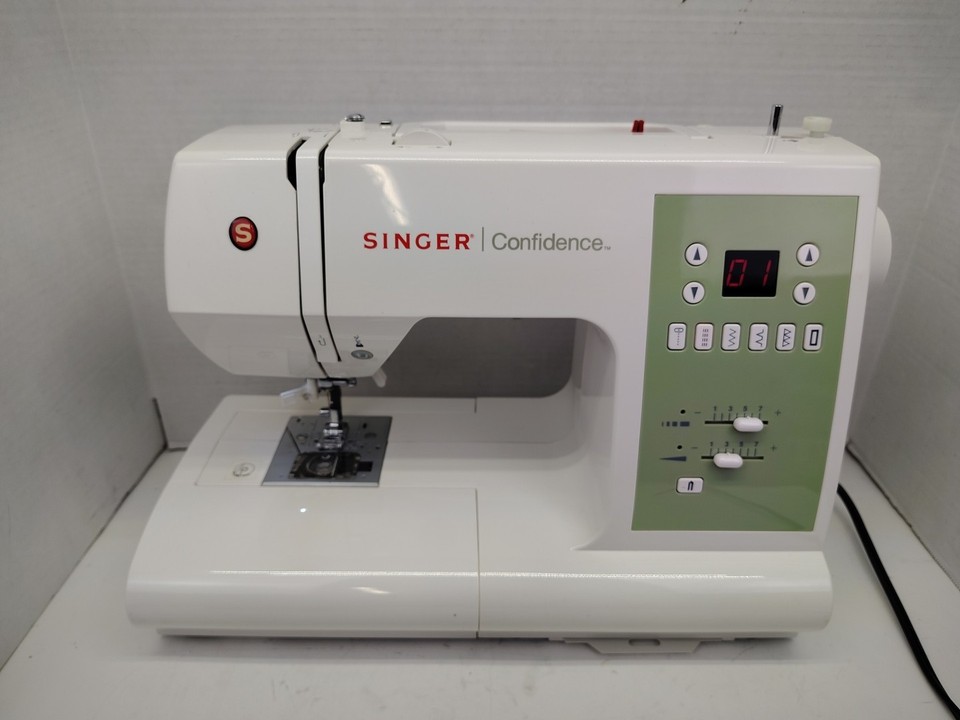 Singer #7467 Electronic Sewing Machine Confidence Stylist w/pedal | eBay