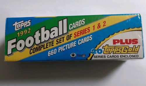 1992 Topps Football Factory Sealed Set 1& 2 Series | eBay