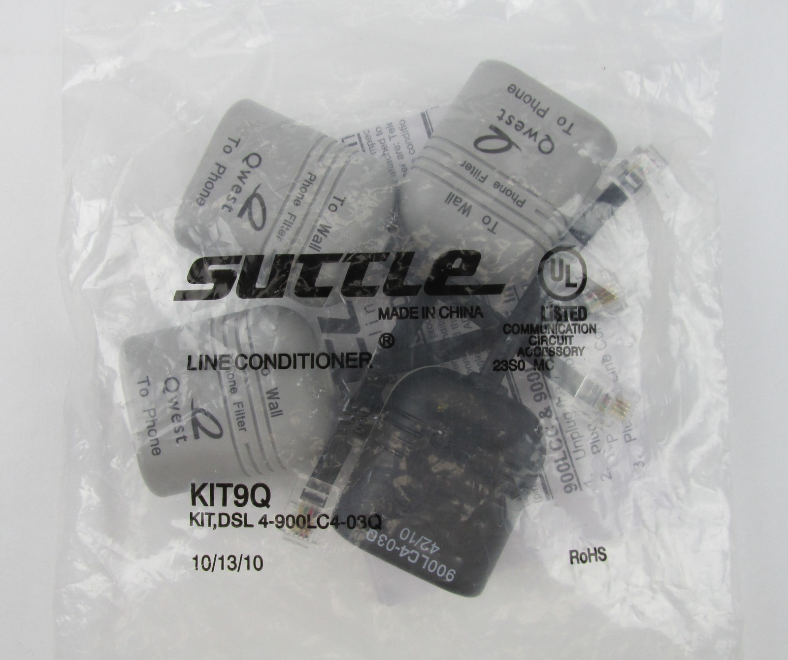 Suttle DSL Phone Line Conditioner Kit 9Q DSL 4-900LC4-03Q – Package of ...