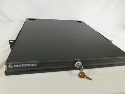 FC01U-P Ortronics 1U Rack Mount Fiber Cabinet with 2 OFPLCD12LC Fiber ...