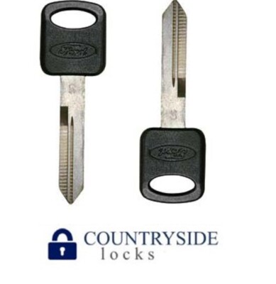 2-New Ford OEM Oval Logo Uncut Master Key Blank - MADE IN USA (2 KEYS ...