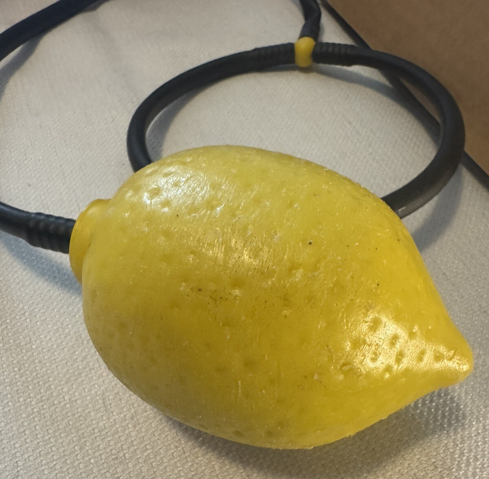 Vintage Chemtoy Lemon Twist Hop Skip It Jump Ankle Skipping Outdoor Toy ...