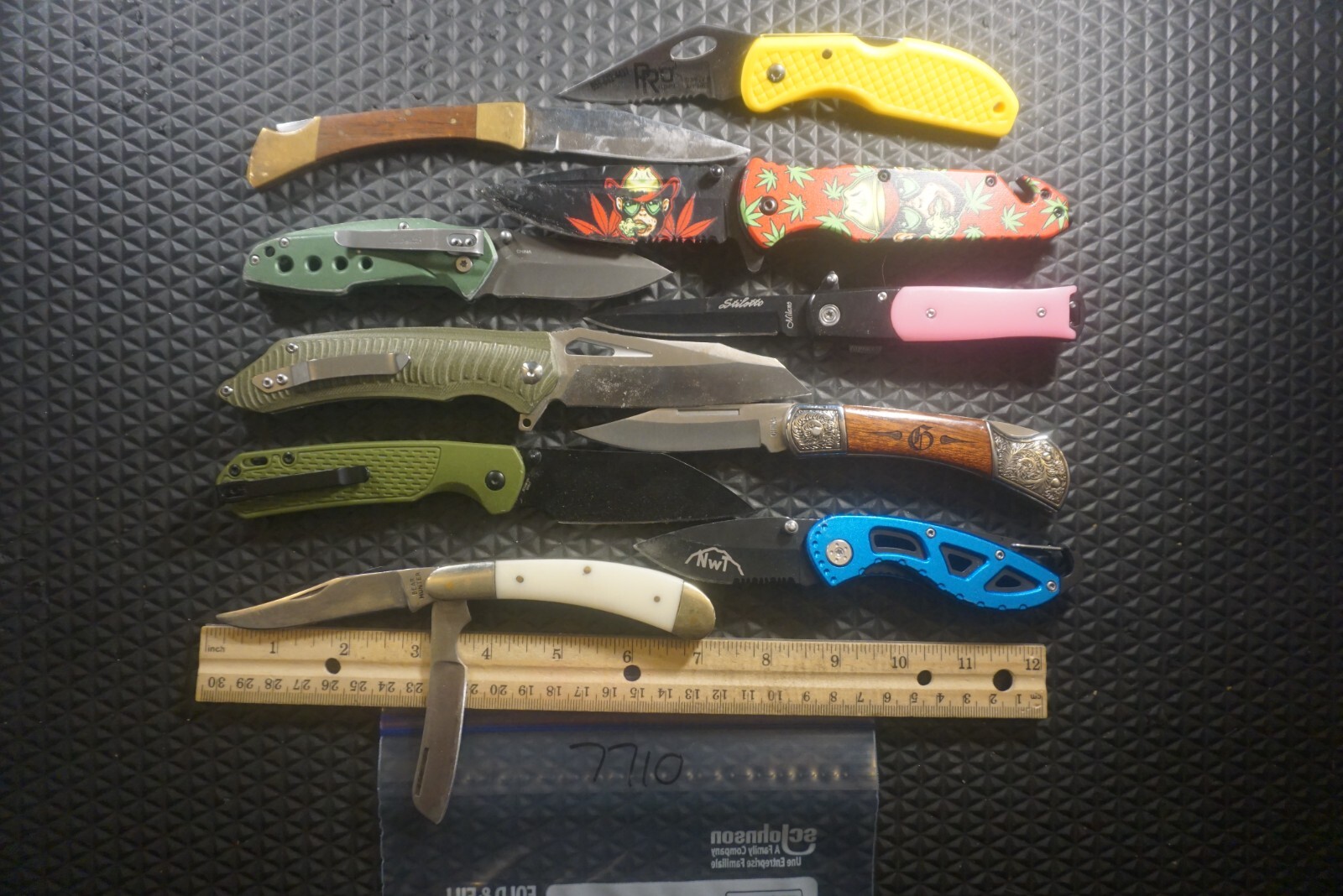 7710 Ten assorted pocket knives | eBay