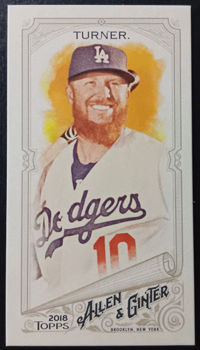 2018 Allen and Ginter - Mini Brooklyn Back /25 - #302 Justin Turner | eBay