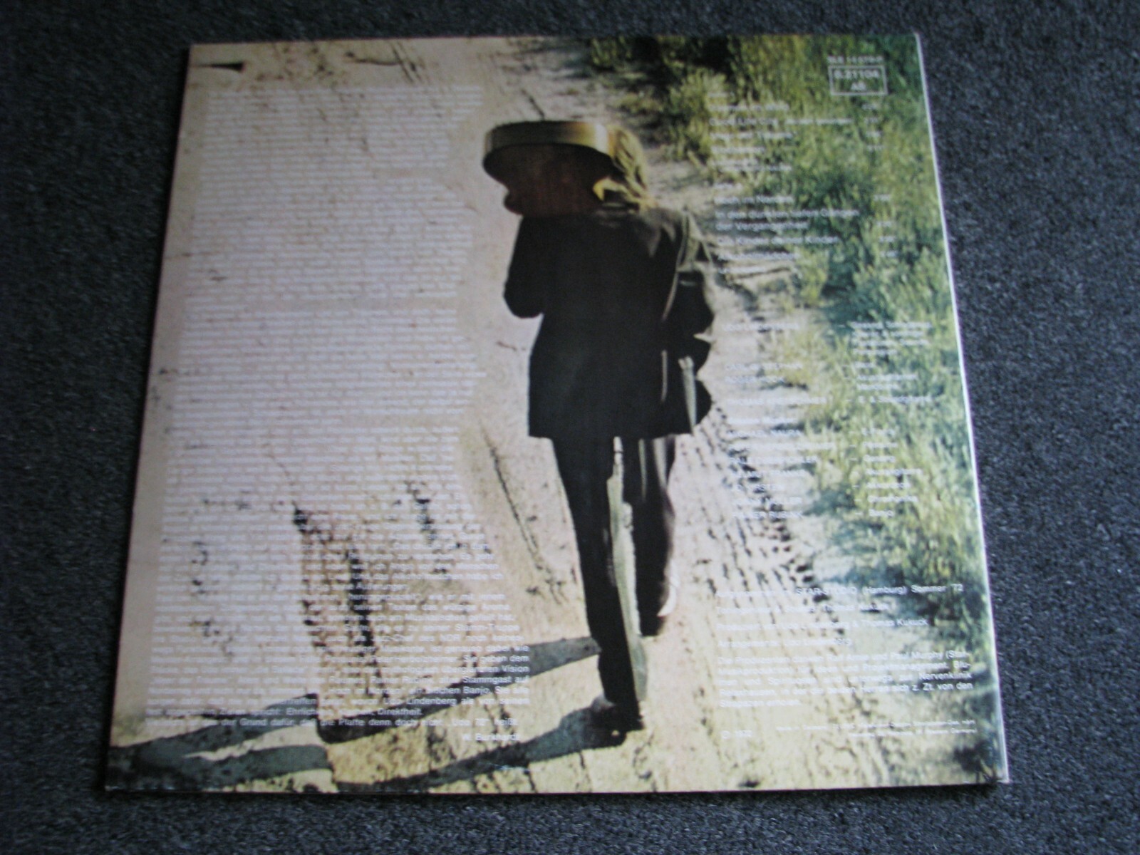 Udo Lindenberg-Daumen im Wind LP-1972 Germany-Telefunken-SLE 14 679-P ...