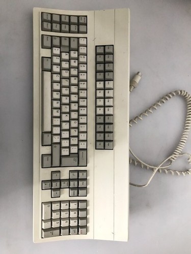 VINTAGE Decision Data Twinax Terminal Keyboard round Connector 122RX43S ...