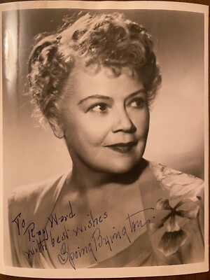 Spring Byington Signed Autographed Photo With COA Laramie December ...