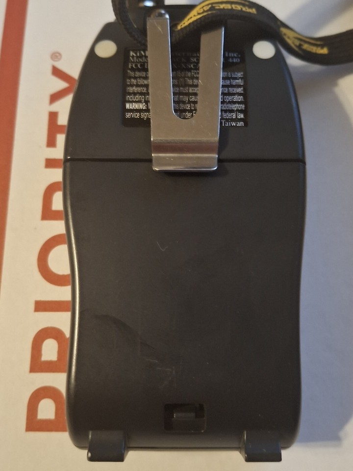 Track Scan Pocket Edge PE 440 II.V, Nascar Race Scanner. READ ...