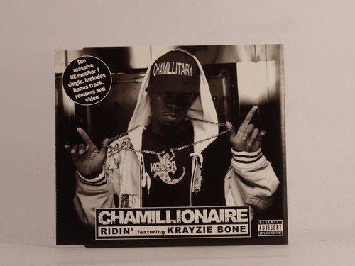 CHAMILLIONAIRE FT KRAYZIE BONE RIDIN' (K20) 5 Track CD Single with ...