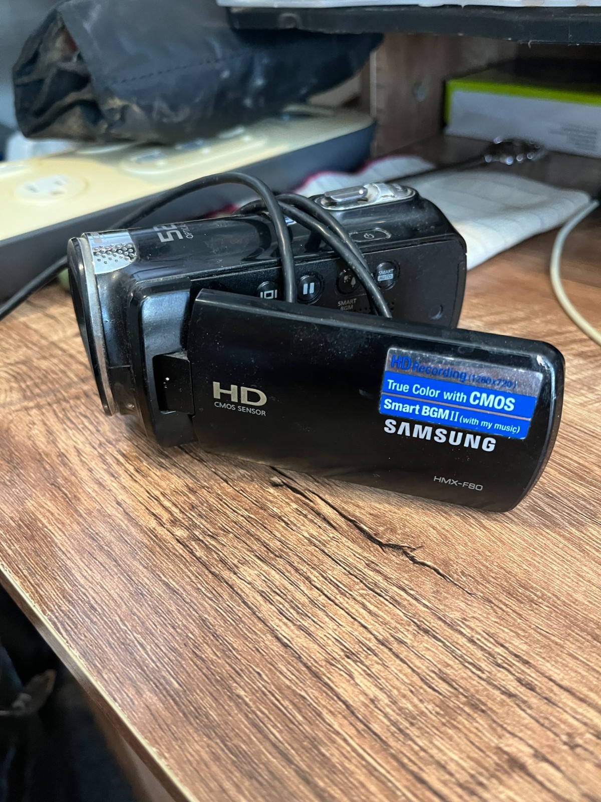 Samsung HMX-F80 HD Memory Camcorder -untested | eBay