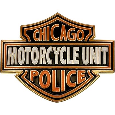 CHICAGO POLICE MOTORCYCLE UNIT BADGE PIN | eBay