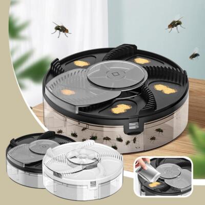Electronic Fly Trap,Automatic Rotating ,Rechargeable Household Fly ...