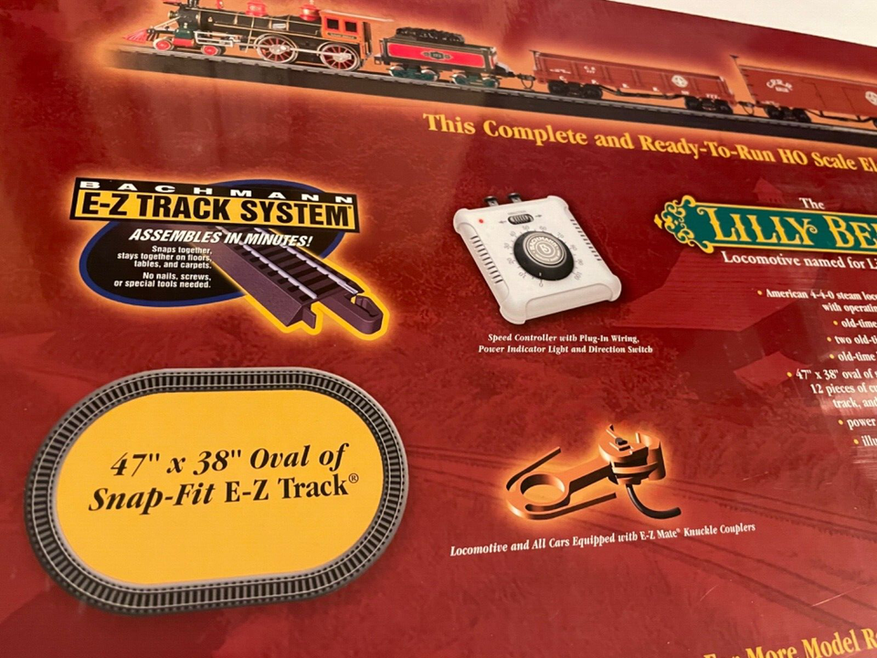 Walt Disney's Carolwood Train - Bachmann HO Scale Electric Set New with ...