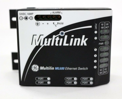 General Electric ML600-24-B1-X GE MultiLink Multilin Ethernet Switch | eBay