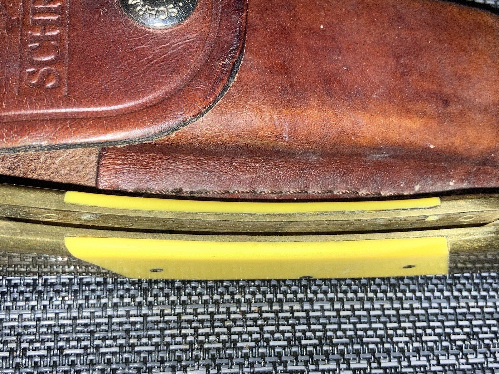 Schrade Uncle Henry Crenshaw Folding Lock blade Knife & Sheath Plain ...