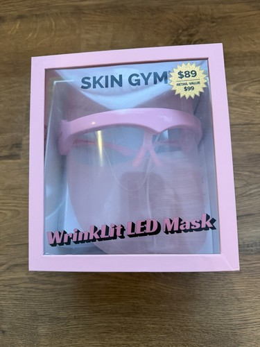 Skin Gym WrinkLit 3 Color LED Face Mask Pink 855331008115| eBay