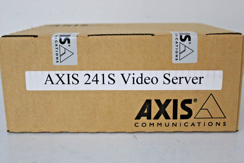 AXIS 241S Video Server 0186-001-04 - New | eBay