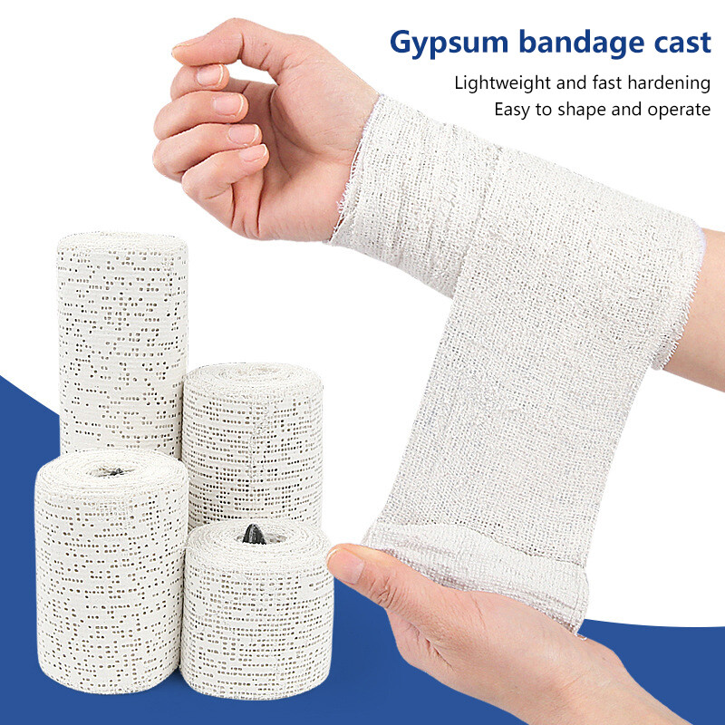 1 Roll Gypsum Bandage Roll Plaster Pad For Orthopedic Fixation | eBay ...