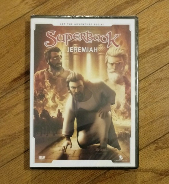 Superbook Jeremiah DVD 2018 CBN Christian Faith Based Kids NEW Sealed ...