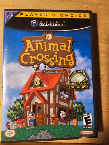 Animal Crossing Gamecube original case, manual and inserts only ...