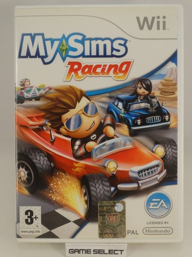 MY SIMS RACING THE MYSIMS NINTENDO WII WIIU U PAL ITA ORIGINAL COMPLET ...