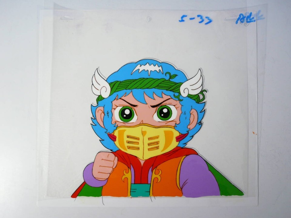 Cel Bikkuriman God Emperor Jack Anime Cell Used Vintage Toei Animation ...