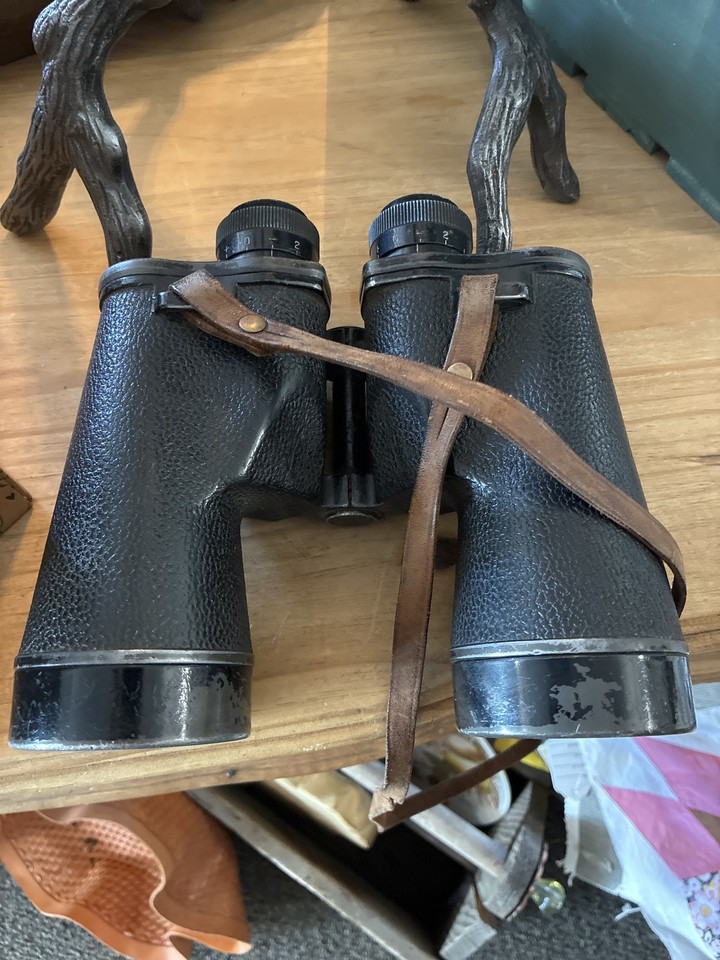 WWII US Navy BU Ships Mark 28 Mod 0 7x50 Bausch & Lomb 1943 Binoculars ...