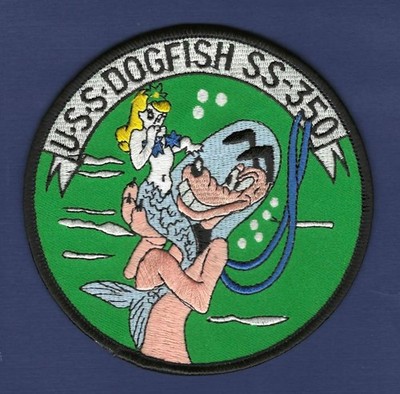 USS DOGFISH SS-350 Submarine Patch | eBay