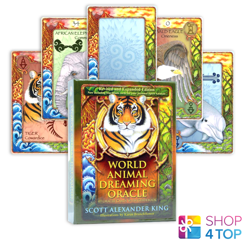 WORLD ANIMAL DREAMING ORACLE CARDS DECK EXPANDED SCOTT KING EDITION ...