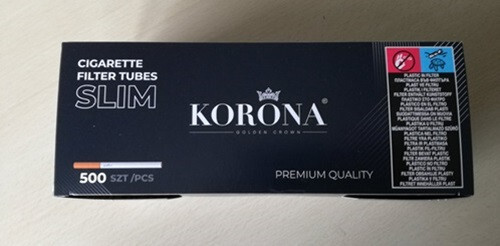 2*500=1000 Empty Cigarette Tubes CORONA Slim | eBay