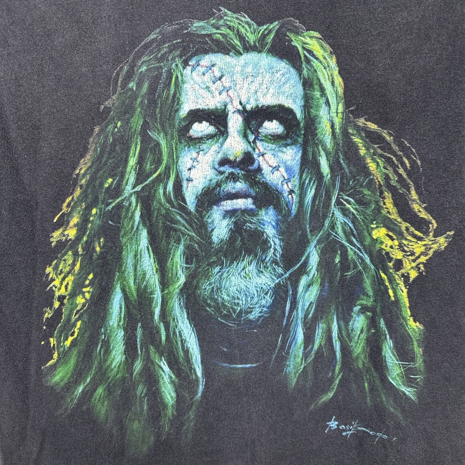 Vintage 2004 Rob Zombie Short Sleeve T Shirt Sz M | eBay