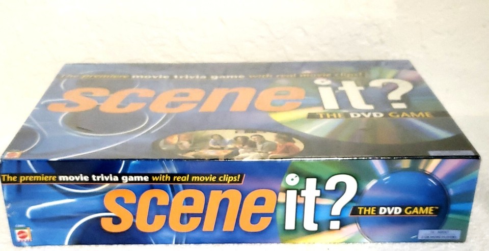 Scene It? The DVD Game Board Game Movie Trivia NIB New Sealed by MATTEL ...