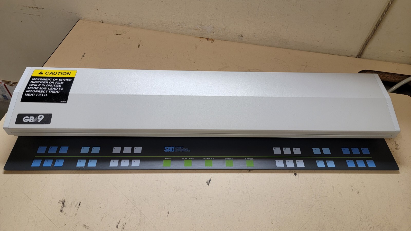 Varian Medical Systems Multileaf Collimator GTCO CALCOMP Digitizer Gp9 ...