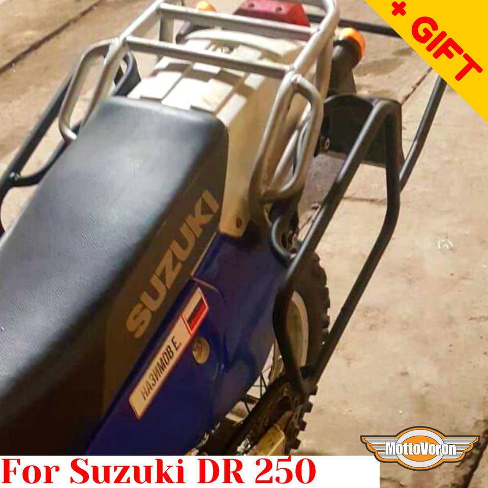 For Suzuki DR 250 Pannier rack Suzuki DR250 Side carriers for ...