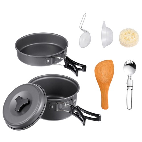 Outdoor Cooking Set Picnic Cookware Set Backpacking Cooking Set | eBay