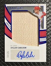 Dylan Carlson Baseball Card Checklist