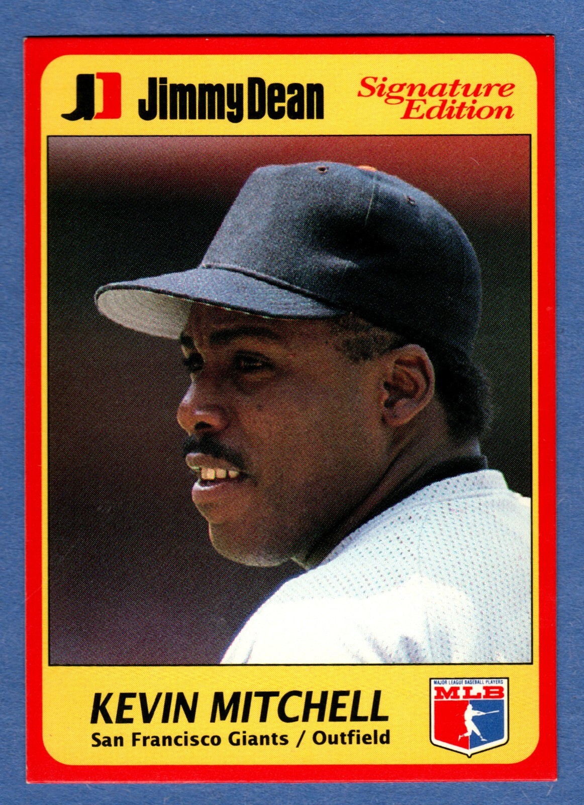 Kevin Mitchell 1991 Jimmy Dean Signature Edition Baseball Card #13 ...