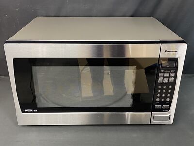 Panasonic NN-SN966S Countertop Microwave Oven Stainless Steel New Open ...