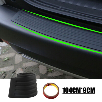 104cm Car Rear Bumper Cover Sill Scuff Plate Protector Car Accessories ...