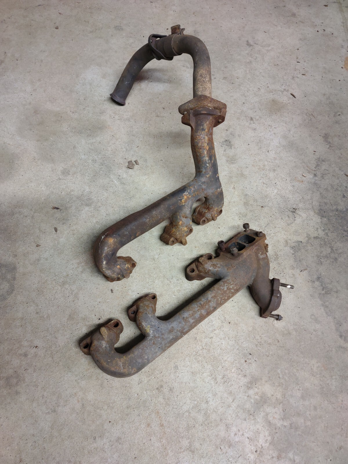 91-92 GMC Typhoon Syclone 4.3L Turbo Exhaust Manifolds - Pair with ...