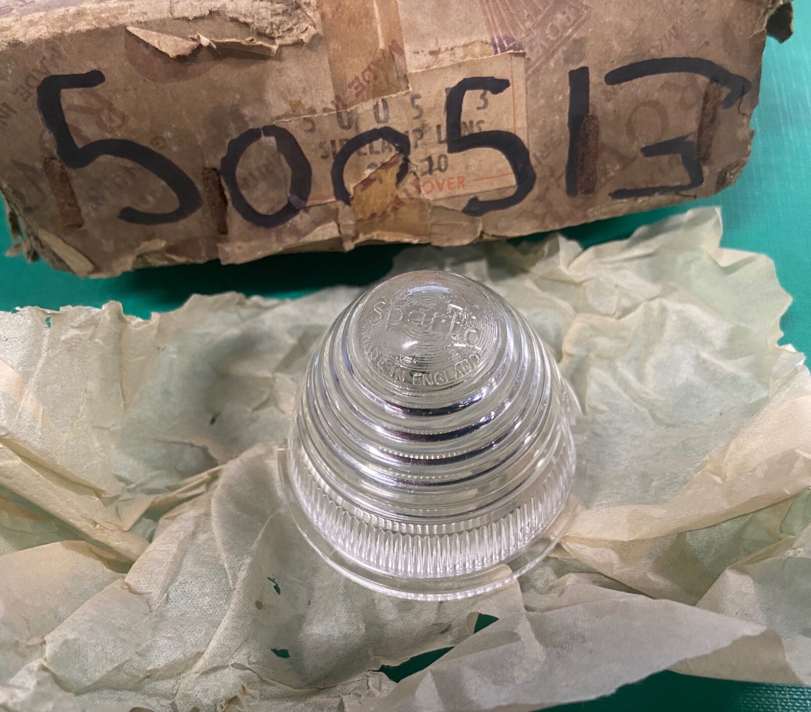 NOS Land Rover Series 2 1958 1959 Front SPARTO Side Light Lens 500513 ...