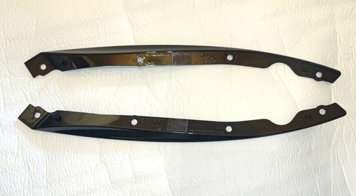 JAGUAR F-Type Front Bumper Outer Cover Lips Right + left. Pair | Gloss ...