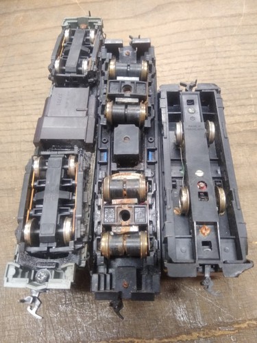 Vtg 3 Pc HO Scale Diesel Locomotive Lot Kato Lindberg Parts/Repair Lot ...