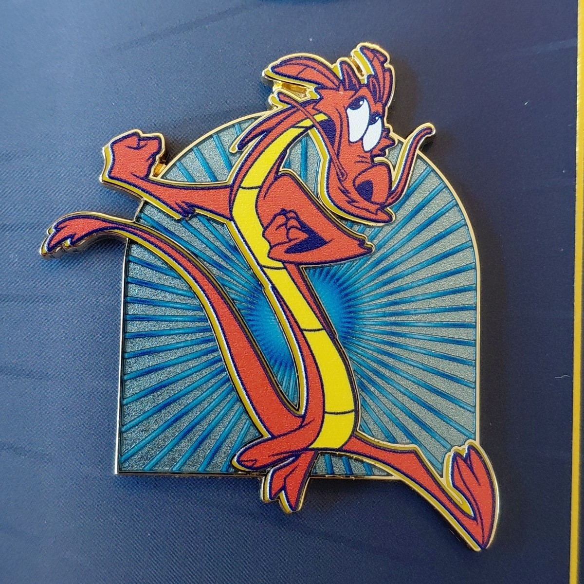 New 2025 D23 Disney Gold Member Exclusive Mushu Pin - Mulan | eBay