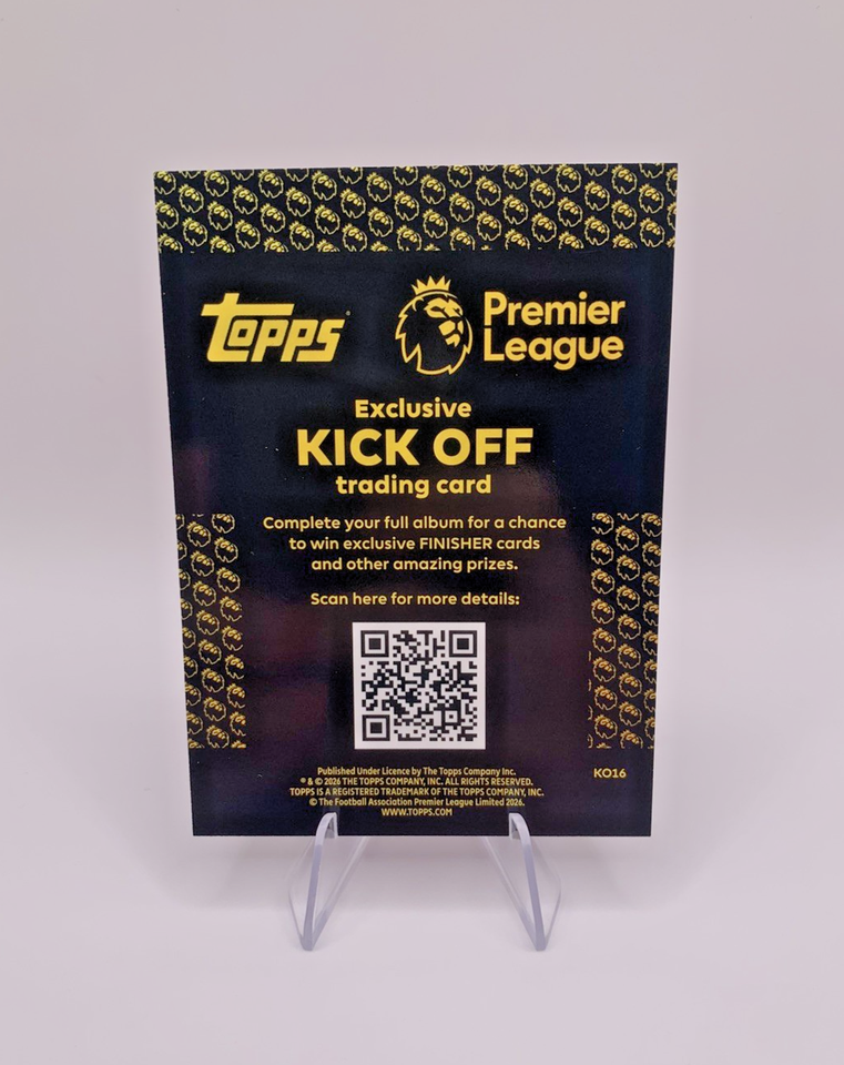 Topps 2026 Premier League Official Stickers Kick Off Card Dan Ndoye # ...
