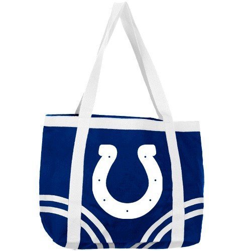 Little Earth Classics NFL Indianapolis Colts Canvas Tailgate Tote ...