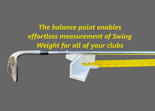 Golf Club Ruler - Fitting Tool - Length Measure - Swing Weight - Works ...