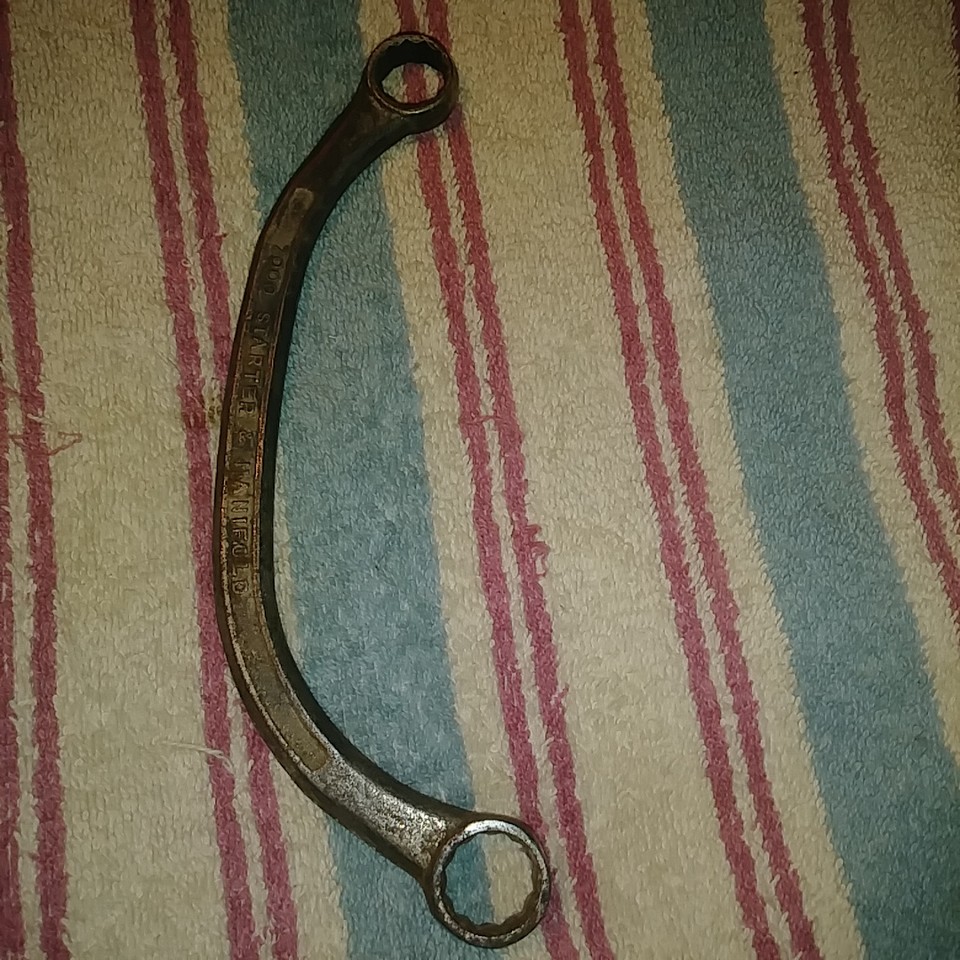 Vintage Lectrolite Corp 7000 Starter & Manifold Wrench. Made in USA 5/8 ...