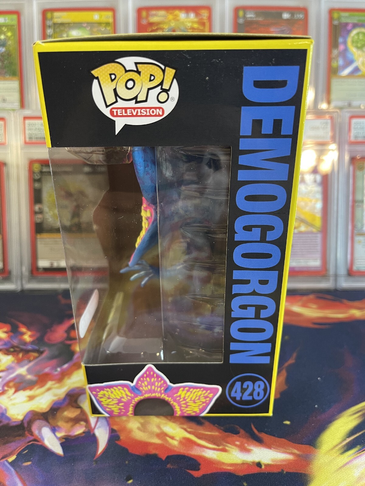 Funko Pop! Stranger Things Demogorgon #428 Black Light Target Exclusive ...